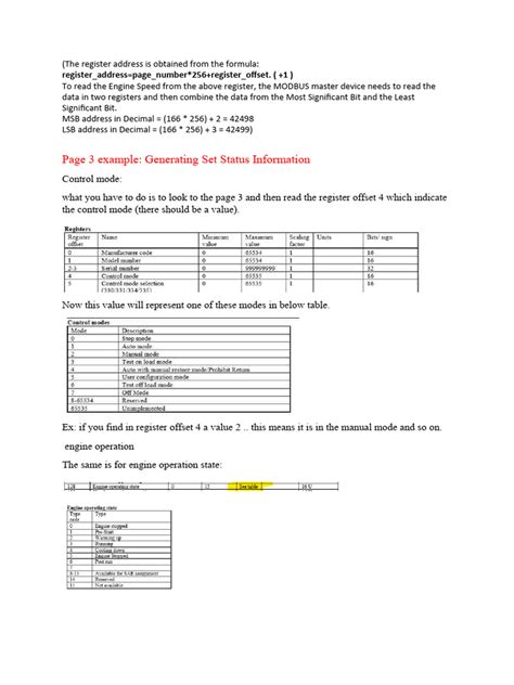 Modbus Examples Pdf Computer Science Computer Architecture
