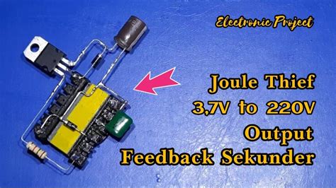 Joule Thief Electronics Projects Joules Mini