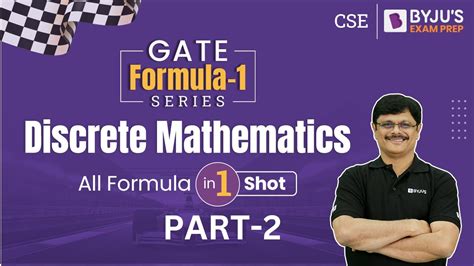 Discrete Mathematics Formulas Part 2 Gate Formula Revision Gate 2023 Cse Byjus Gate