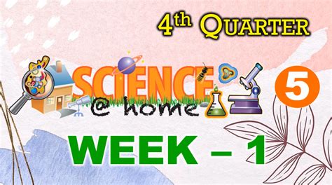 Science 5 Quarter 4 Week1 Assessment Number 1 Questions Answers For
