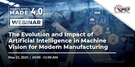 Advancing Factory Automation With 3d Machine Vision And Ai Maryland Mep