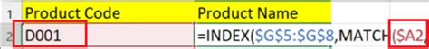 Left Lookup In Excel Using Index And Match Function Exceltutorial