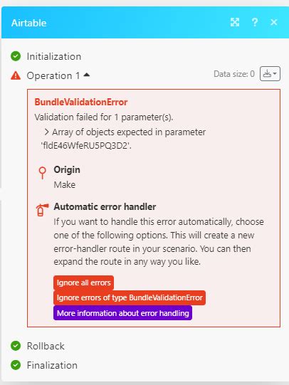 Airtable Validation Failed For 1 Parameters How To Make Community
