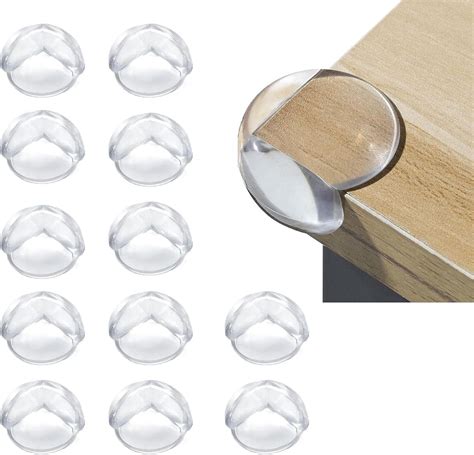 Ruseen 12 Pack Corner Protectors Clear Corner Guards Protector