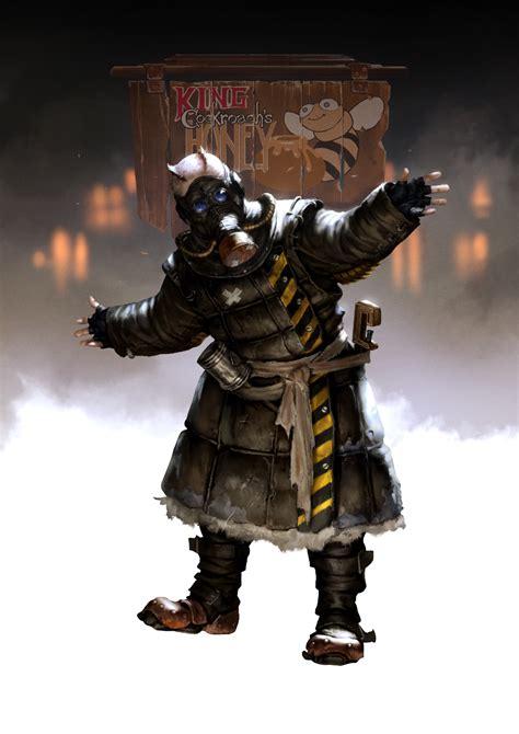Artstation King Cockroach Sixmorevodka Studio Dieselpunk