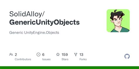 Releases Solidalloy Genericunityobjects Github