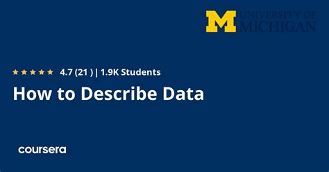 How To Describe Data Coursera How To Describe Data Coursera