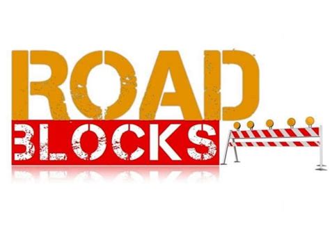 Road Block For General Use In Building Etc Ppt