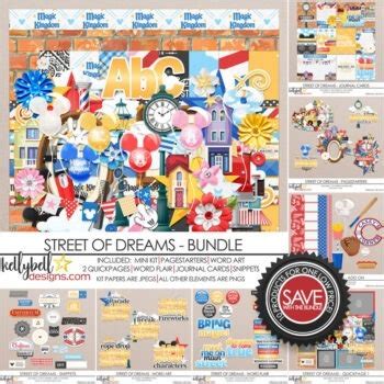 Street Of Dreams Bundle Kellybell Designs