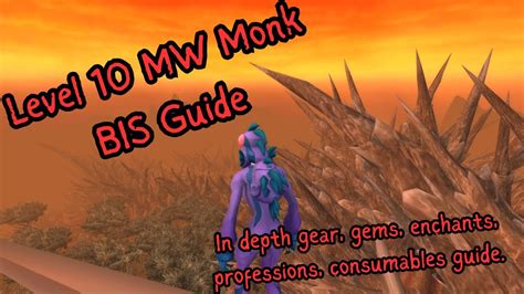 Level 10 Mistweaver Monk Twink Bis Guide For Retail Wow The War Within