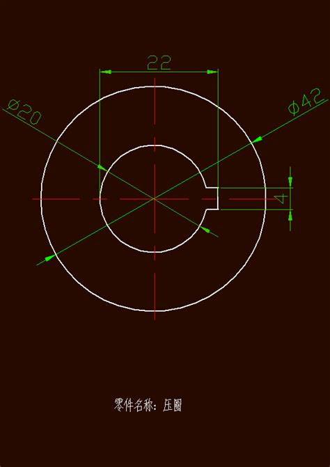 Jj4276 压圈冲压复合模具设计 模具设计 龙图网
