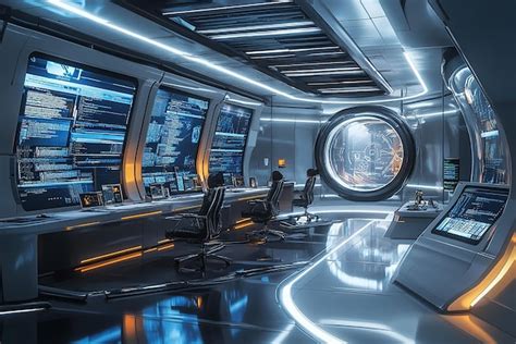 Quotfuturistic Coding Room With Ultramodern Designquot Premium Ai