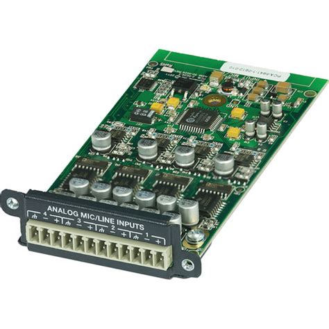Symetrix Channel Analog Input Card CHANNEL ANLG INPUT CARD