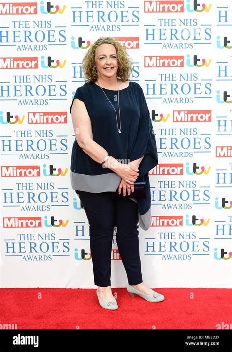 Sara Rowbotham Attending The Nhs Heroes Awards At The London Hilton On