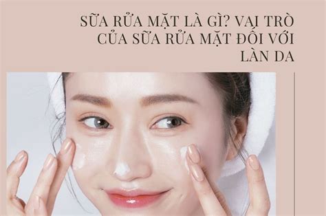 Sữa Rửa Mặt Là Gì Vai Trò Của Sữa Rửa Mặt đối Với Làn Da Bio Cosmetics Mỹ Phẩm Sạch