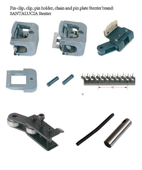 Steel Chain Link Stenter Machine Parts For Heat Setting Machine