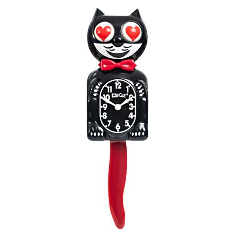 Classic Black Kit Cat Klock Iconic Timeless Design