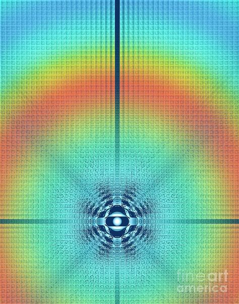 Fractal Abstract Of An Array Squares Photograph By David Parker