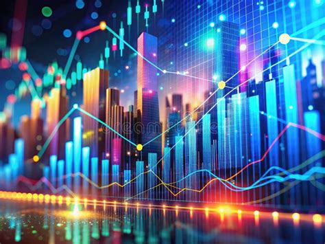 Visualizing The Macro Future Of Finance Abstract Financial Charts Data Trends And Ai Art For