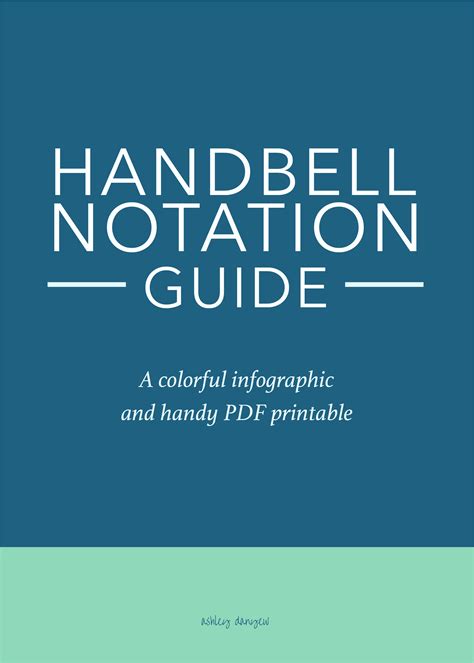 Handbell Notation Guide Infographic Ashley Danyew