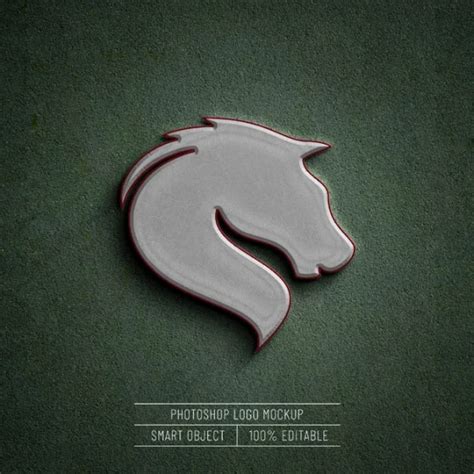 خرید و قیمت دانلود فایل فتوشاپ Psd و لایه باز موکاپ لوگو با کیفیت بالا طرح لوگو سه بعدی واقع