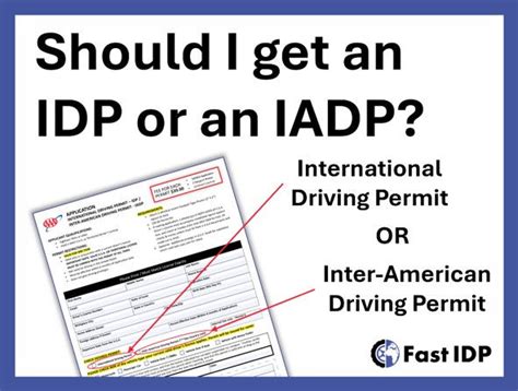 Should I Get An Idp Or Iadp