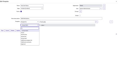 How To Create A Form Template In Servicenow The Snowball