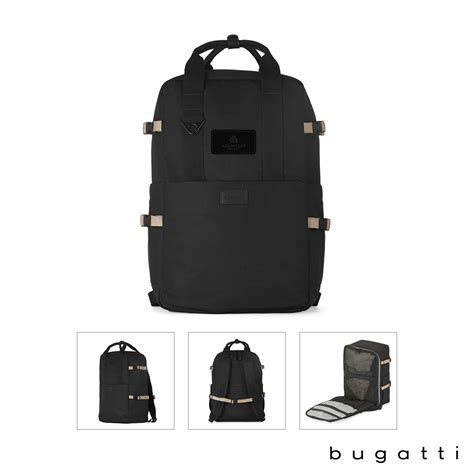 Custom Bugatti Vacilando Laptop Backpack With Logo