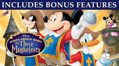 Watch Mickey Donald Goofy The Three Musketeers Plus Bonus Content