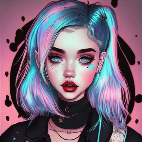 Affliction Art Drawings Sketches Art Girl Avatar Digital Art Fan Art Profile Pictures