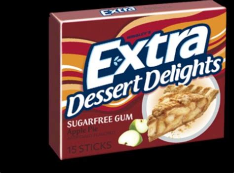 Extra Dessert Delights Apple Pie Flavored Gumthe Flavor Doesnt