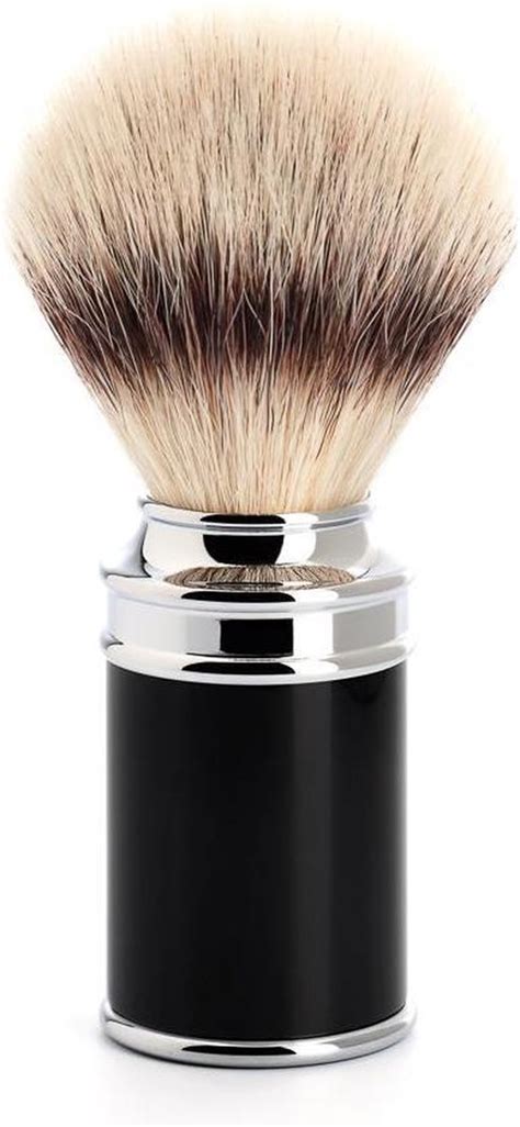 Muhle Silvertip Fibre Scheerkwast Traditional Zwart