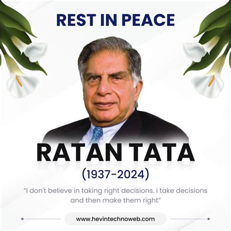 Hevin Technoweb On Linkedin 💐🙏🫡 The World Has Lost A Visionary Leader