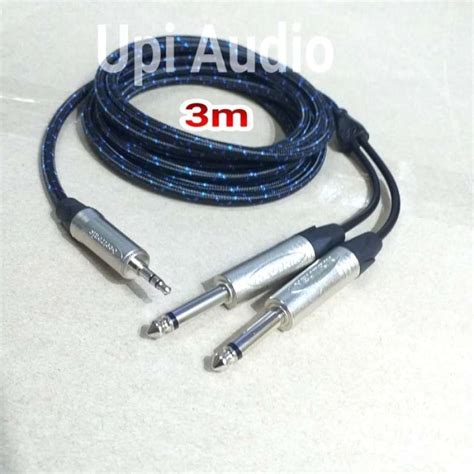 Promo Kabel Konektor X Akai Mm To X Mm Stereo Untuk Hp Ke Mixer Dll Diskon Di Seller