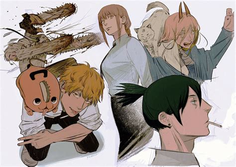 Chainsaw Man Chainsaw Man Fan Art Fanpop