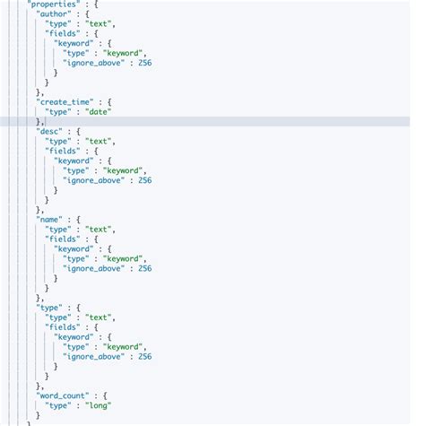 Java Elasticsearch Mapping 个人文章 Segmentfault 思否