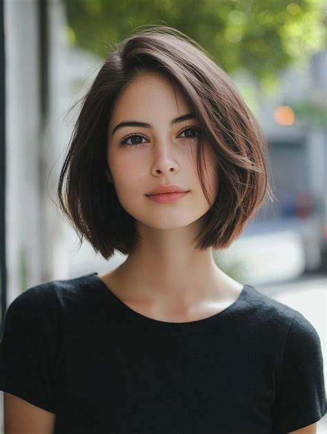 Chin Length Layered Bob Hairstyles Versatile Chic And Stylis Sleek