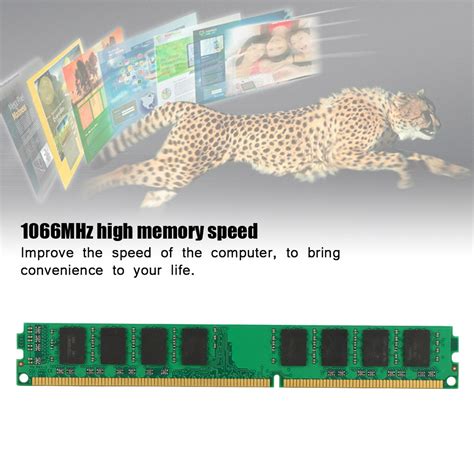 Memoria Xiede Ddr3 1066 2g 240pin Memoria Para Computadora De Escritorio Totalmente Compatible