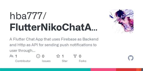 haris bin amir on linkedin github hba777 flutternikochatapp a