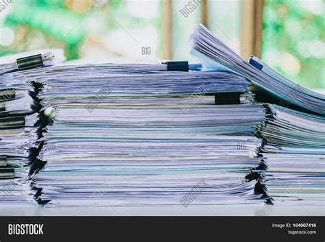 Huge Stack Of Reports