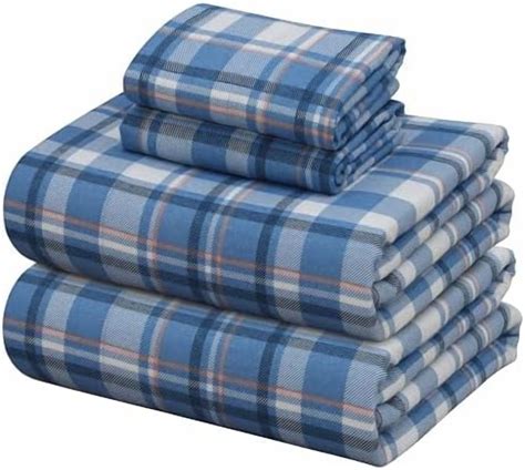 Flannel Sheets California King Size 100 Cotton Brushed Cal King Bed