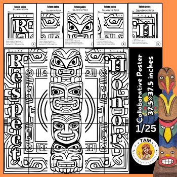 Tiki Totem Pole Coloring Pages [2025]