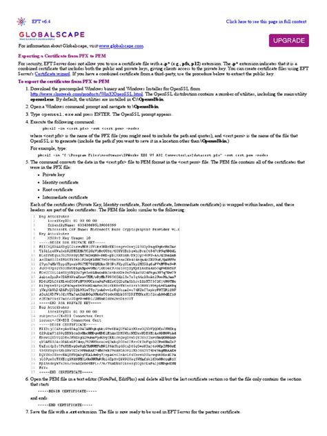 exporting a certificate from pfx to pem wlc ssl pdf public key