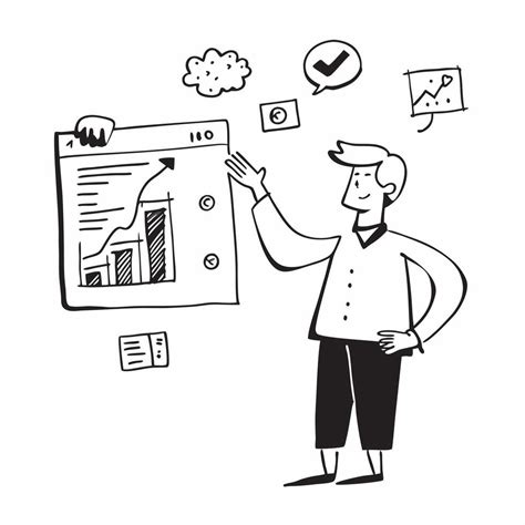Sales Manager With Ai Sales Forecasting Concept As A Sales Managers