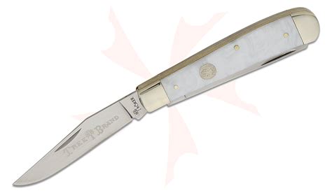 Boker Traditional Series 20 Trapper Faux Mother Of Pearl Handles With