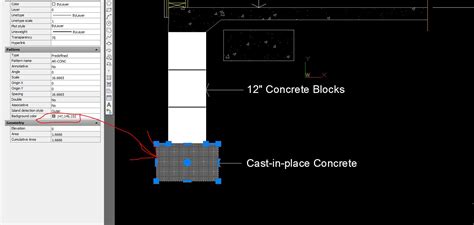solved how can i fill a shape with a concrete pattern autodesk