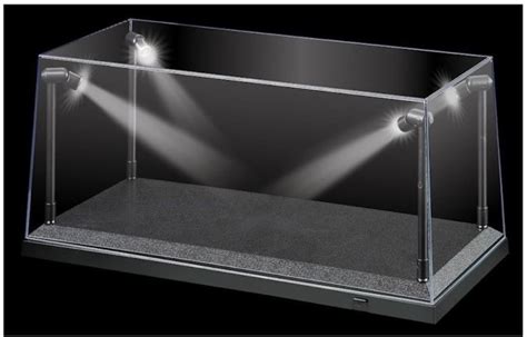 Kings Display Group Led Display Case 1 18 Scale Black Base