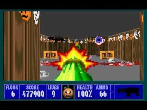 Halloween Wolfenstein 3d Level 6 Youtube