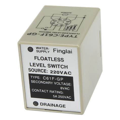 C61f Gp Ac 220v Floatless Level Switch Relay Water 220vac Level
