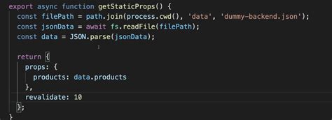 Nextjs Getstaticprops